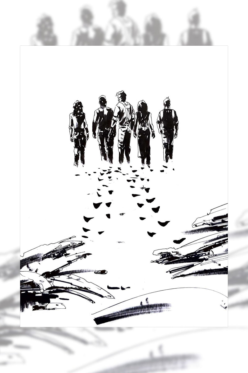 Firefly #1 cover art (With exclusive print) – Art of Jock