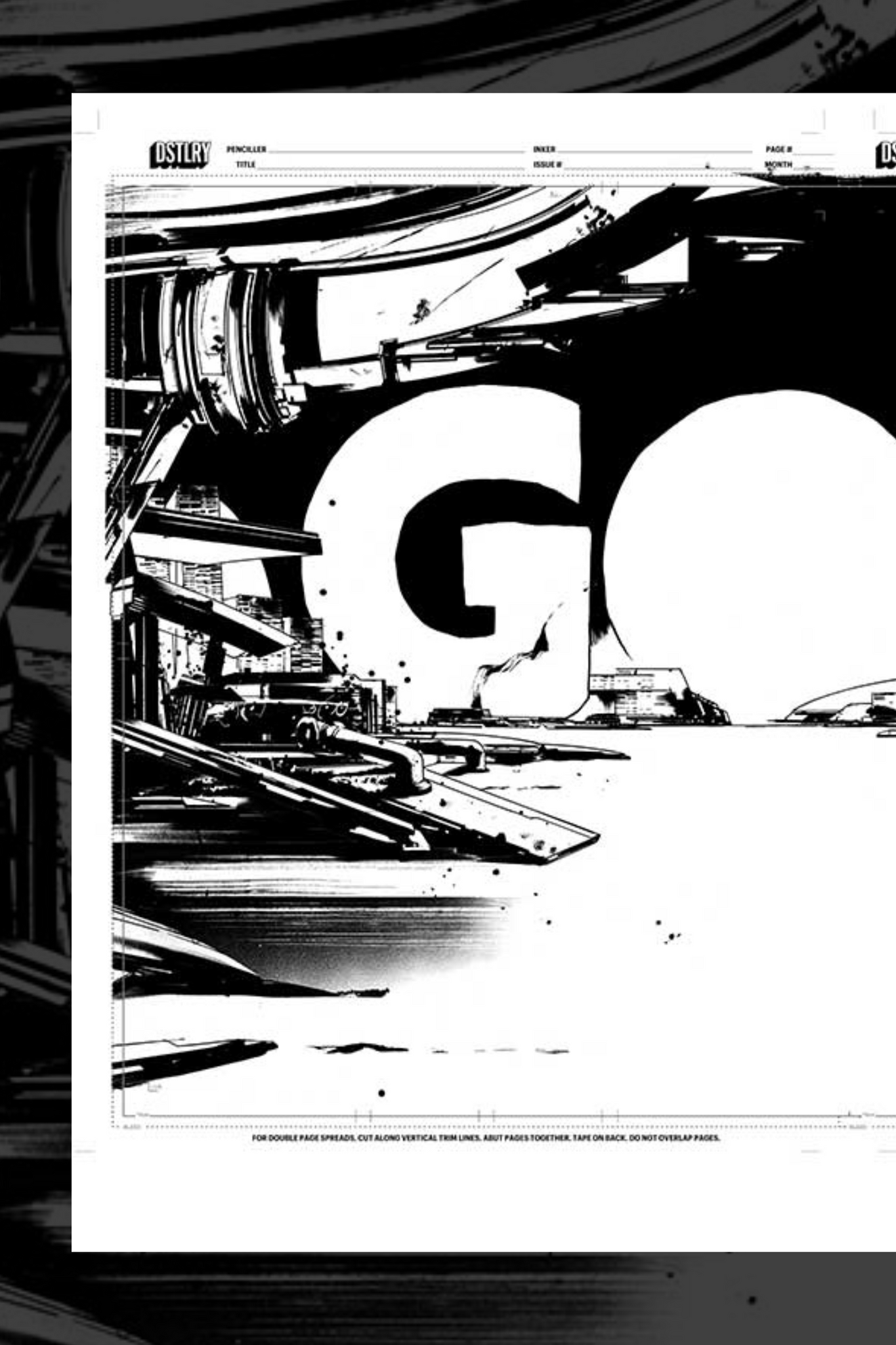 GONE - Limited Edition Fine Art Print – Art of Jock